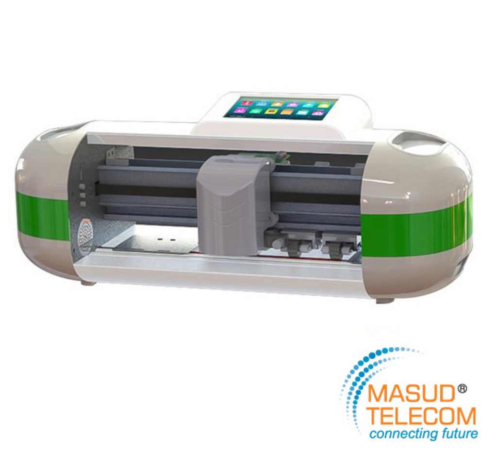 MT180T Mobile Phone screen Protector cutting machine Mat/HD Paper