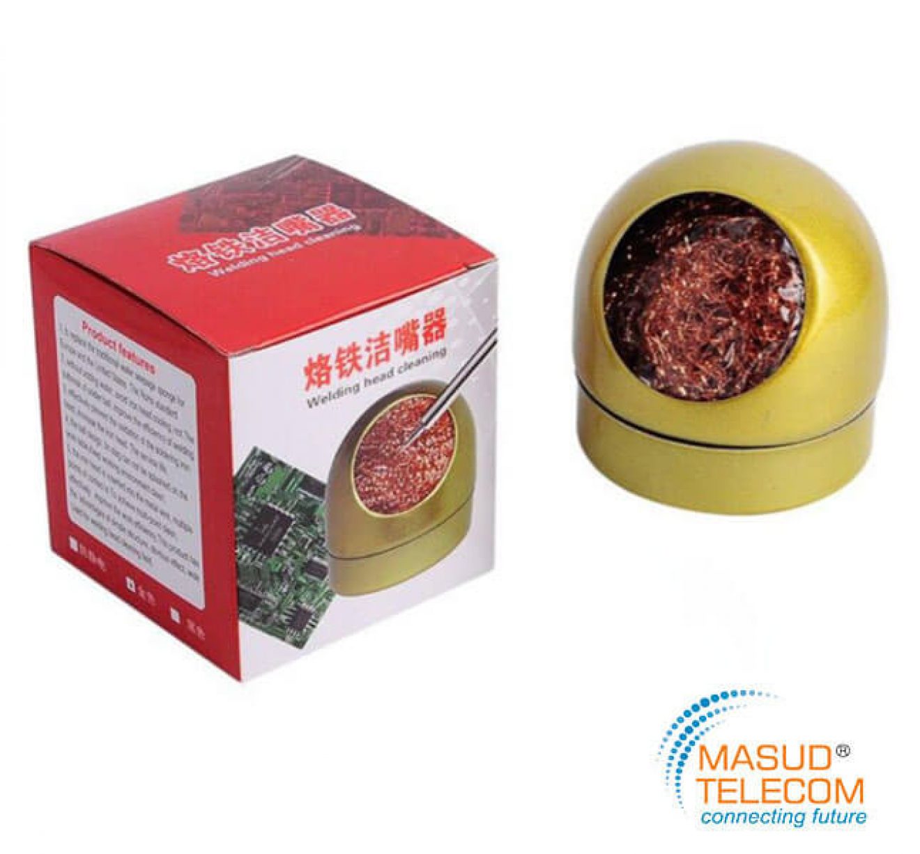 Welding Soldering Solder Iron Tip Cleaner Cleaning Steel Wire