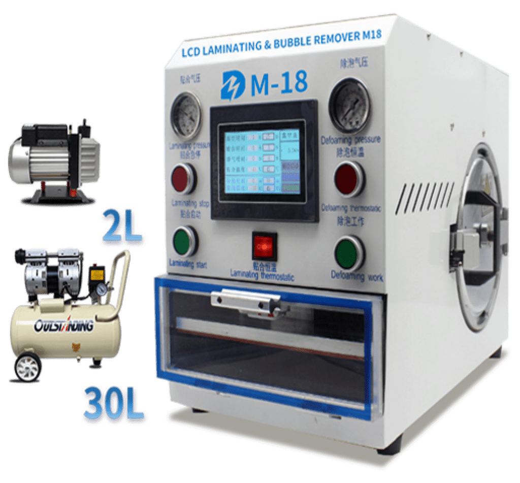 M18 OCA Lamination & Bubble Remover Machine