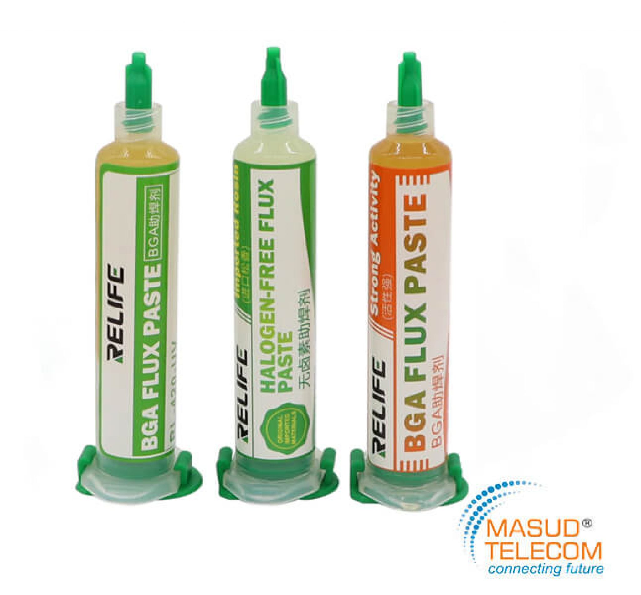 Relife RL-420-UV Soldering Flux Paste & RL-421-OR RL-422-IM