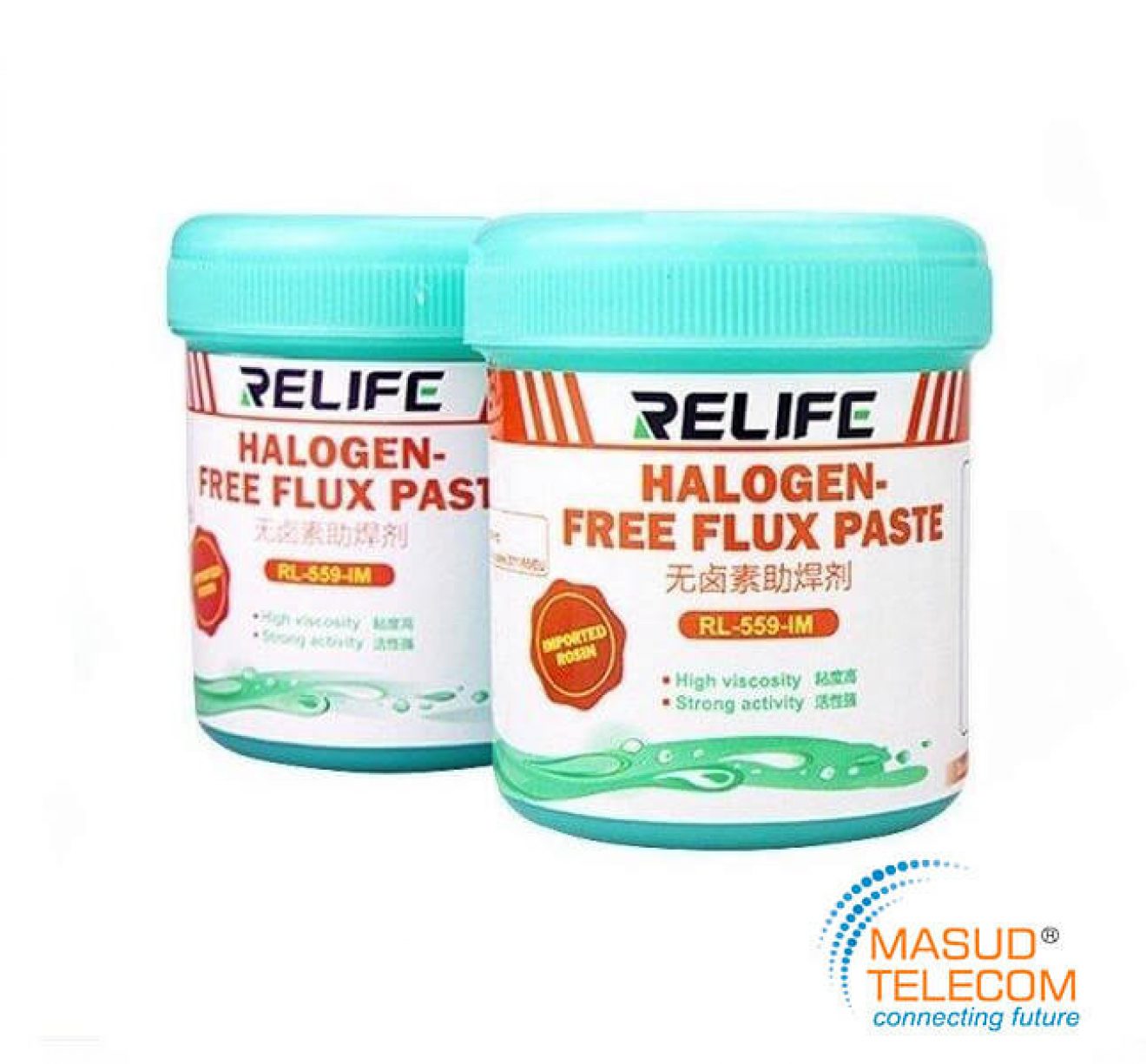 RL-559-IM LEAD-FREE Flux Paste Milky white paste, no residue,