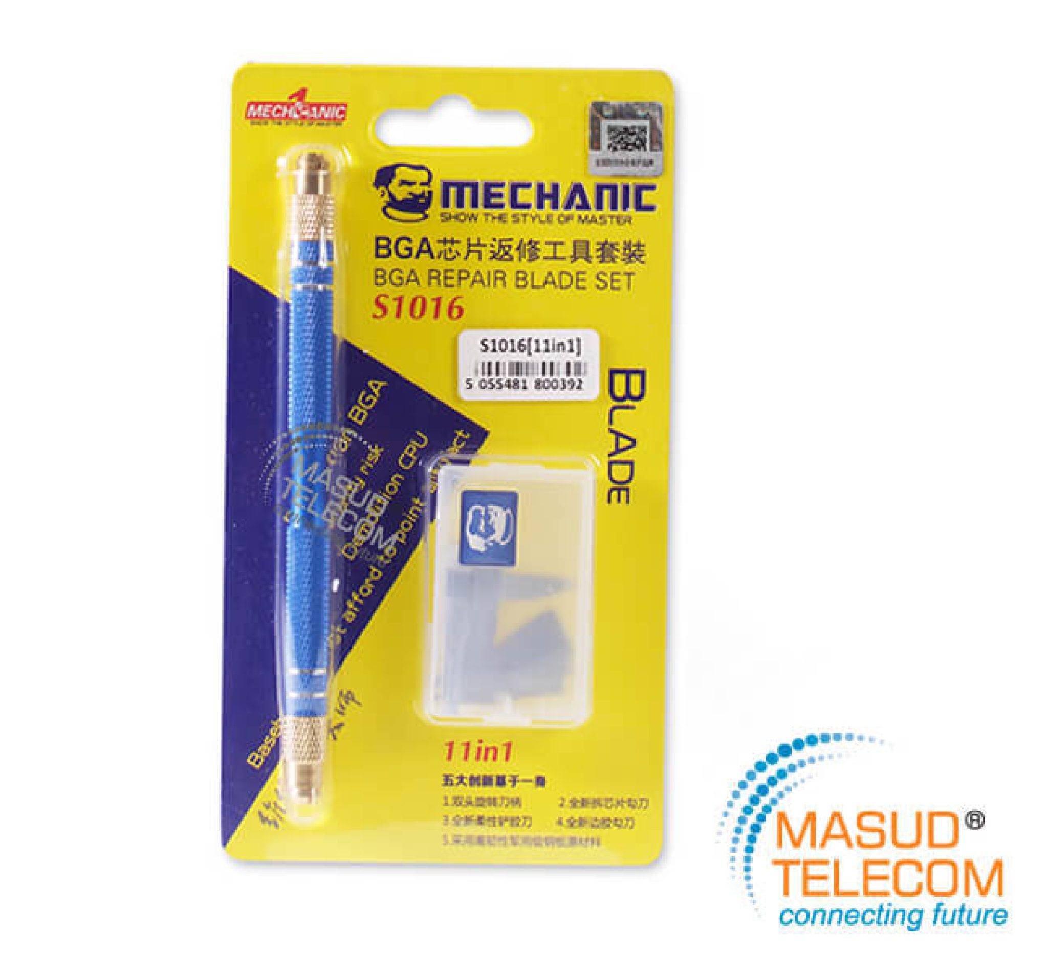 Mechanic S1016 Blade Set 11 İN 1 Heat treatment specification