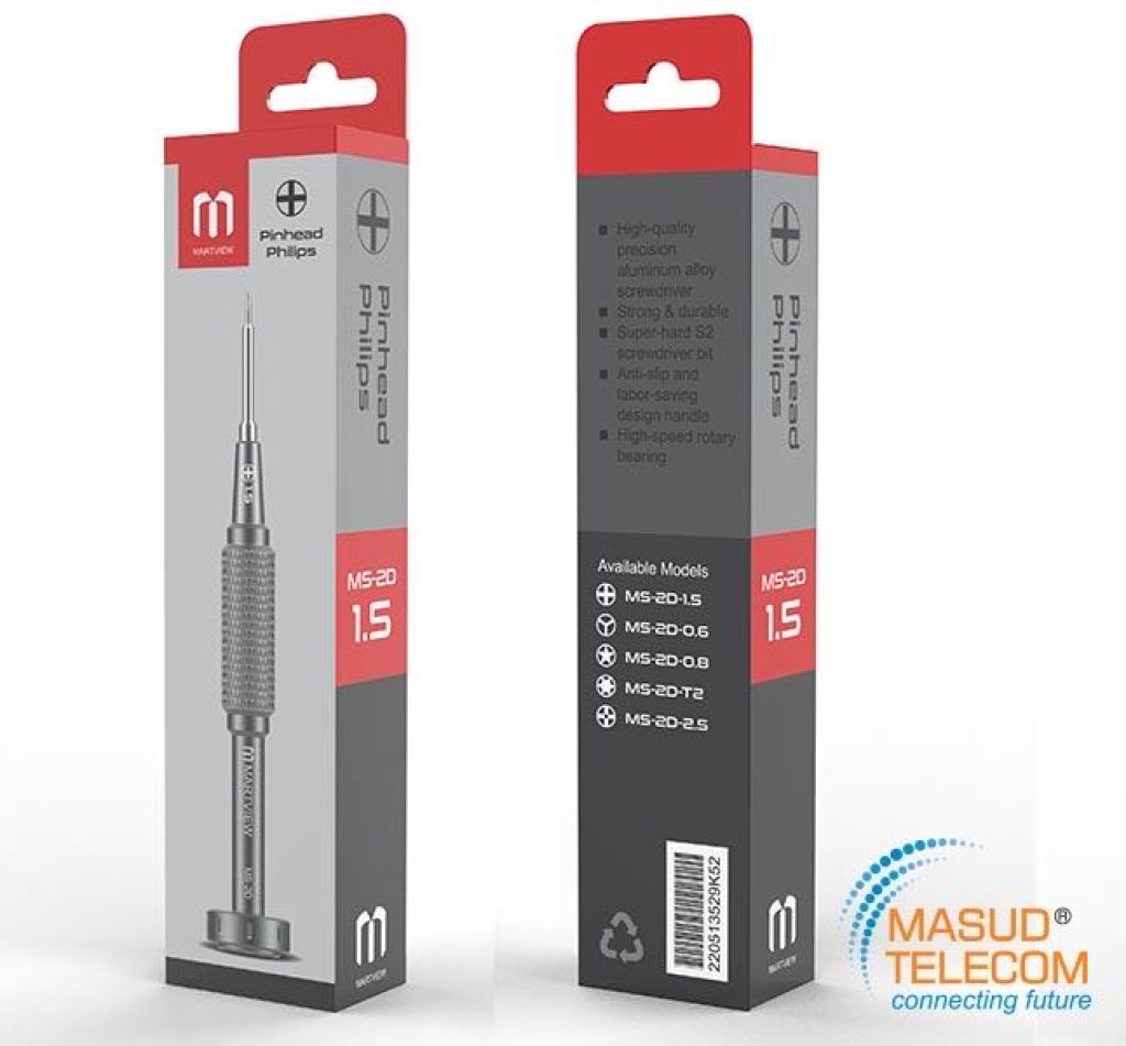 MS-2D Aluminum Anti-Rust Anti-Slip Magnetic Screwdriver